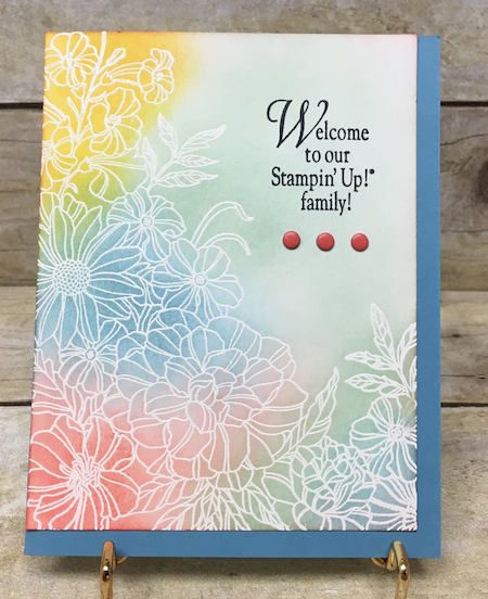 Red Hot Stamper Color Challenge - The Stamp Camp