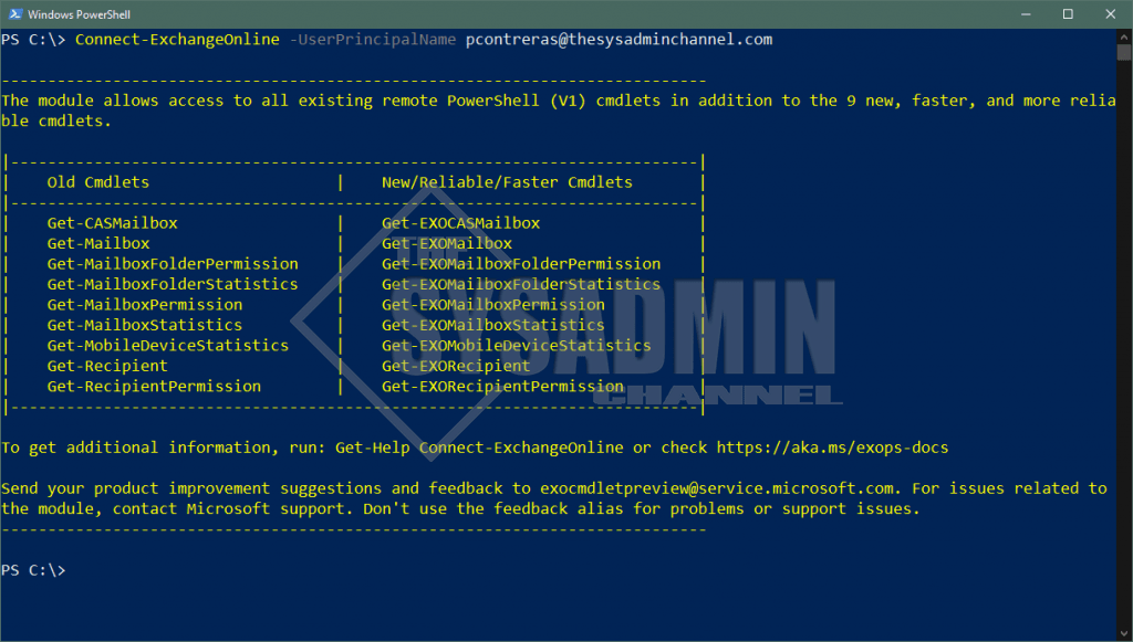 How To Install Exchange Online Powershell Module