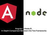 Angular Vs Nodejs In Depth Comparison Between The Two Frameworks