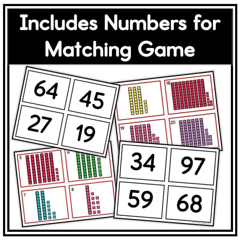 Base Ten Ones and Tens Activity - The Teacher Support Hub