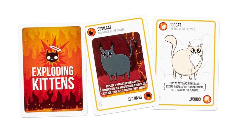 Favor Card Exploding Kittens Wiki - Classic Geometric Image - HD