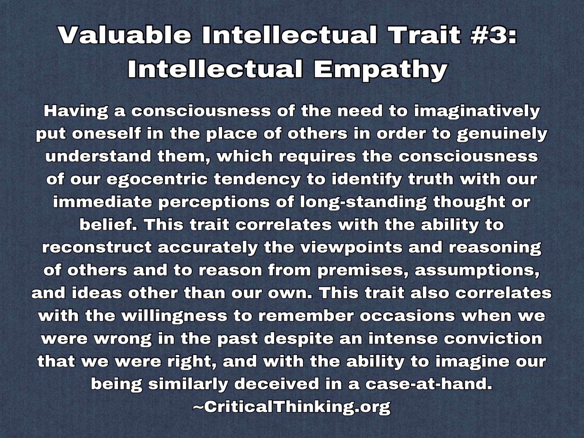 intellectual-character-trait-3-empathy | The Unity Process