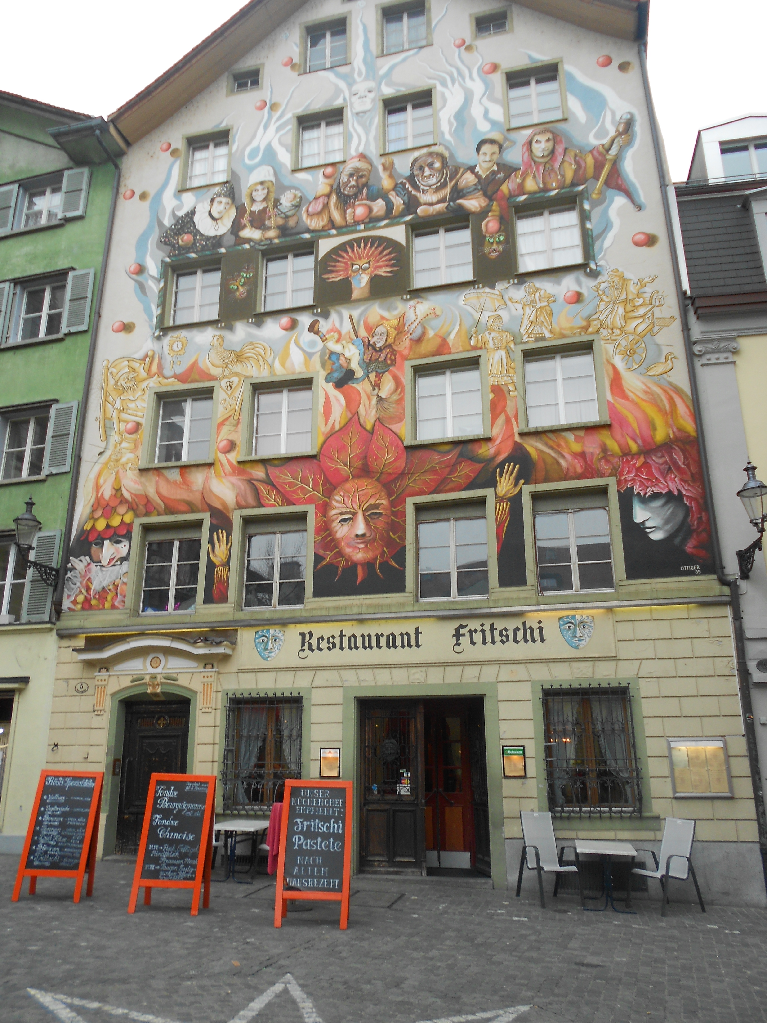 Postcards: Monster Murals in Lucerne • The Wanderbug