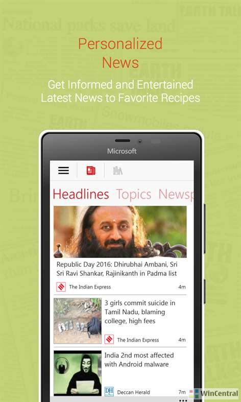 DailyHunt app is now available for Windows 10 (UWP app)