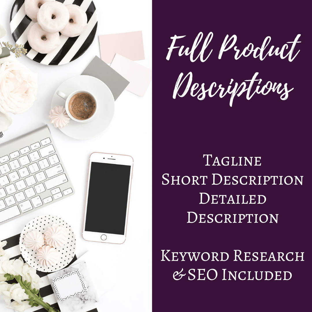 Product Description Copywriter - Optimise Stuff For Search