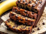 Super Moist Chocolate Chip Banana Bread Easy Delicious Things Cook