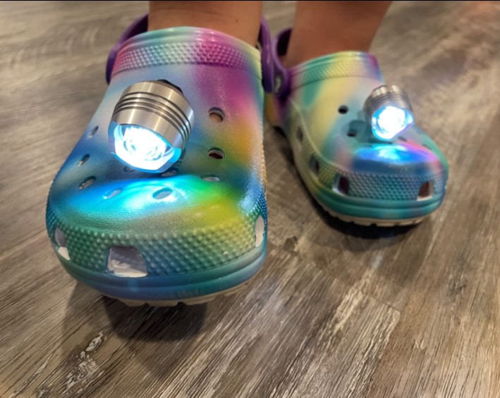 Rechargeable Crocs Headlights - ThingsIDesire