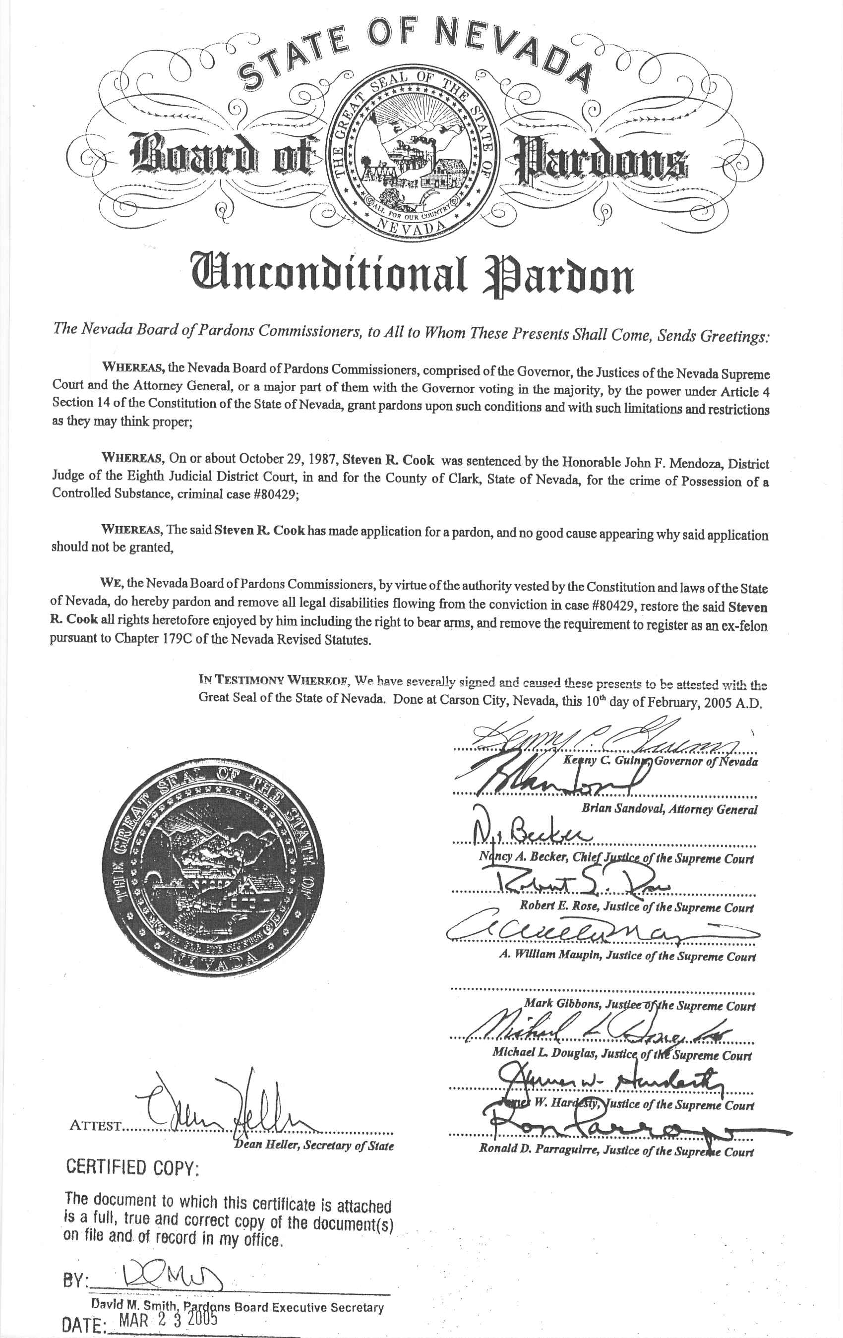 Pardoned by God and Man - Thinking on Scripture