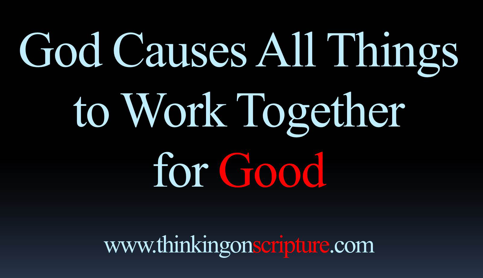 Seeing life from God's perspective Archives - Thinking on Scripture