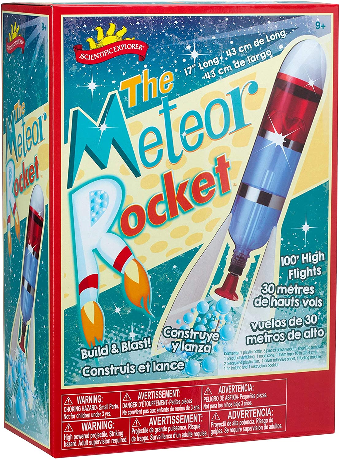 Scientific Explorer Meteor Rocket Science Kit – THIRD FLOOR STUFF