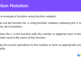 Function Notation Gcse Maths Steps Examples Worksheet