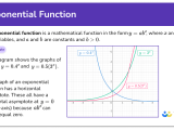 Exponential Function Math Steps Examples Questions