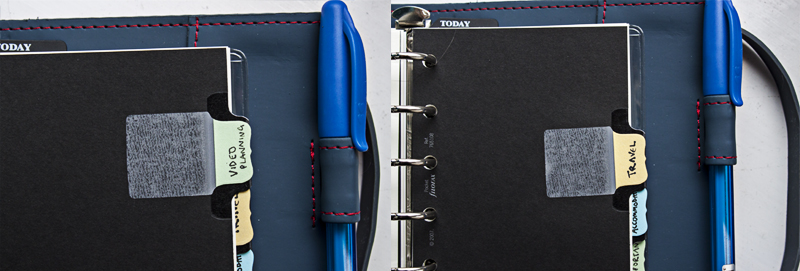 Using a ring organiser to plan your travels – Part 1