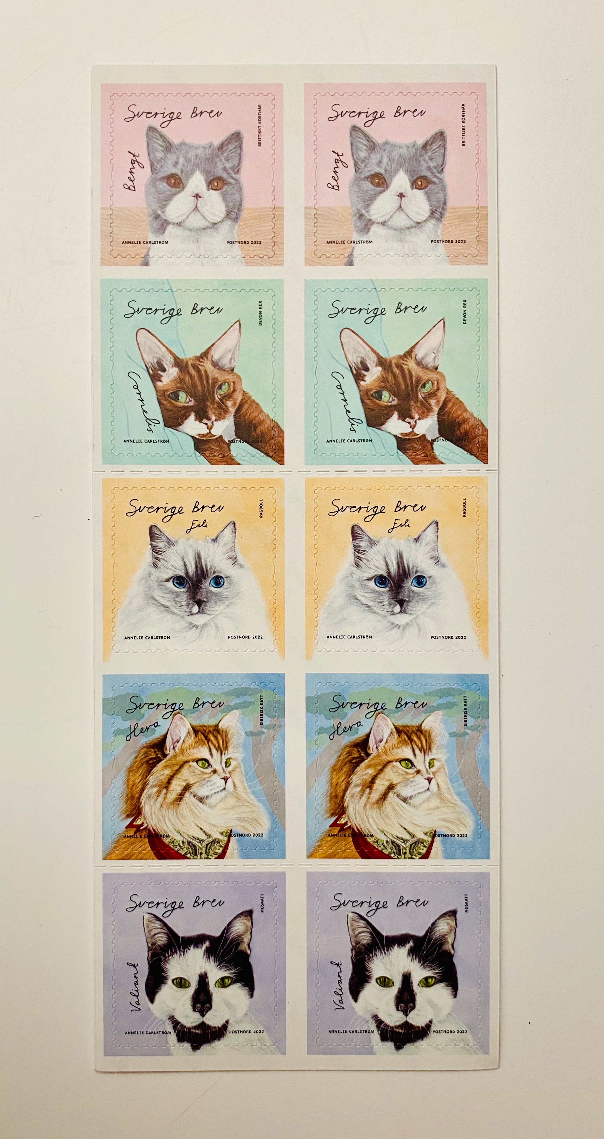 Cat stamps