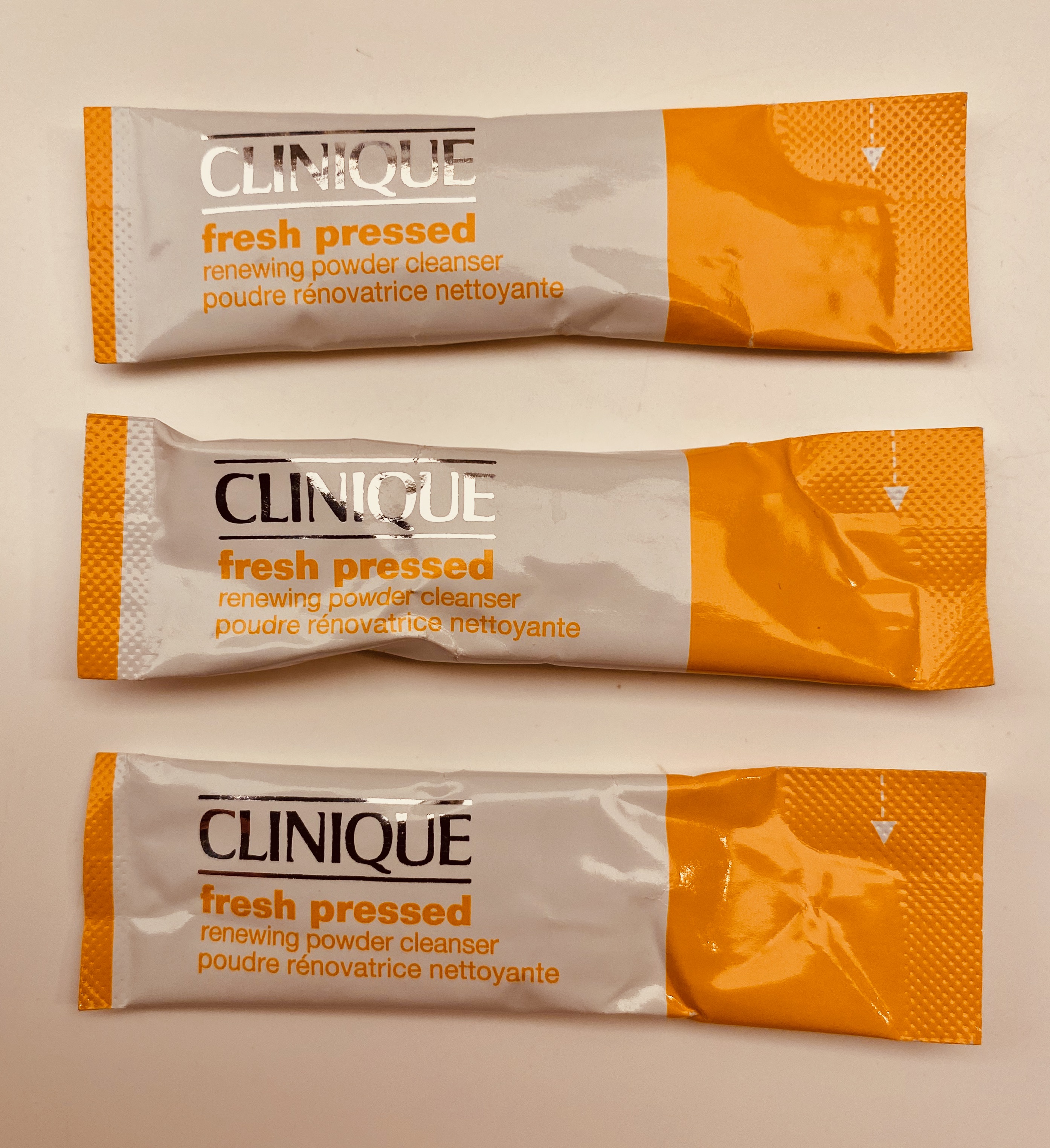 Clinique fresh pressed renewing powder cleanser