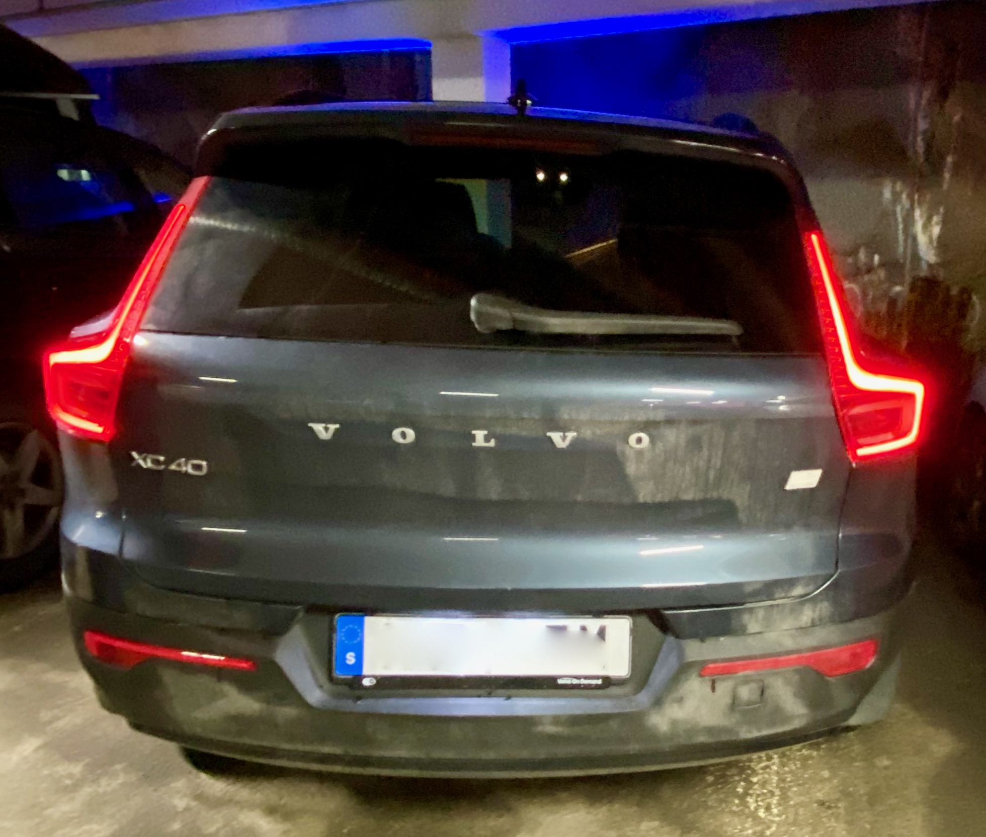 Rear lights on modern cars