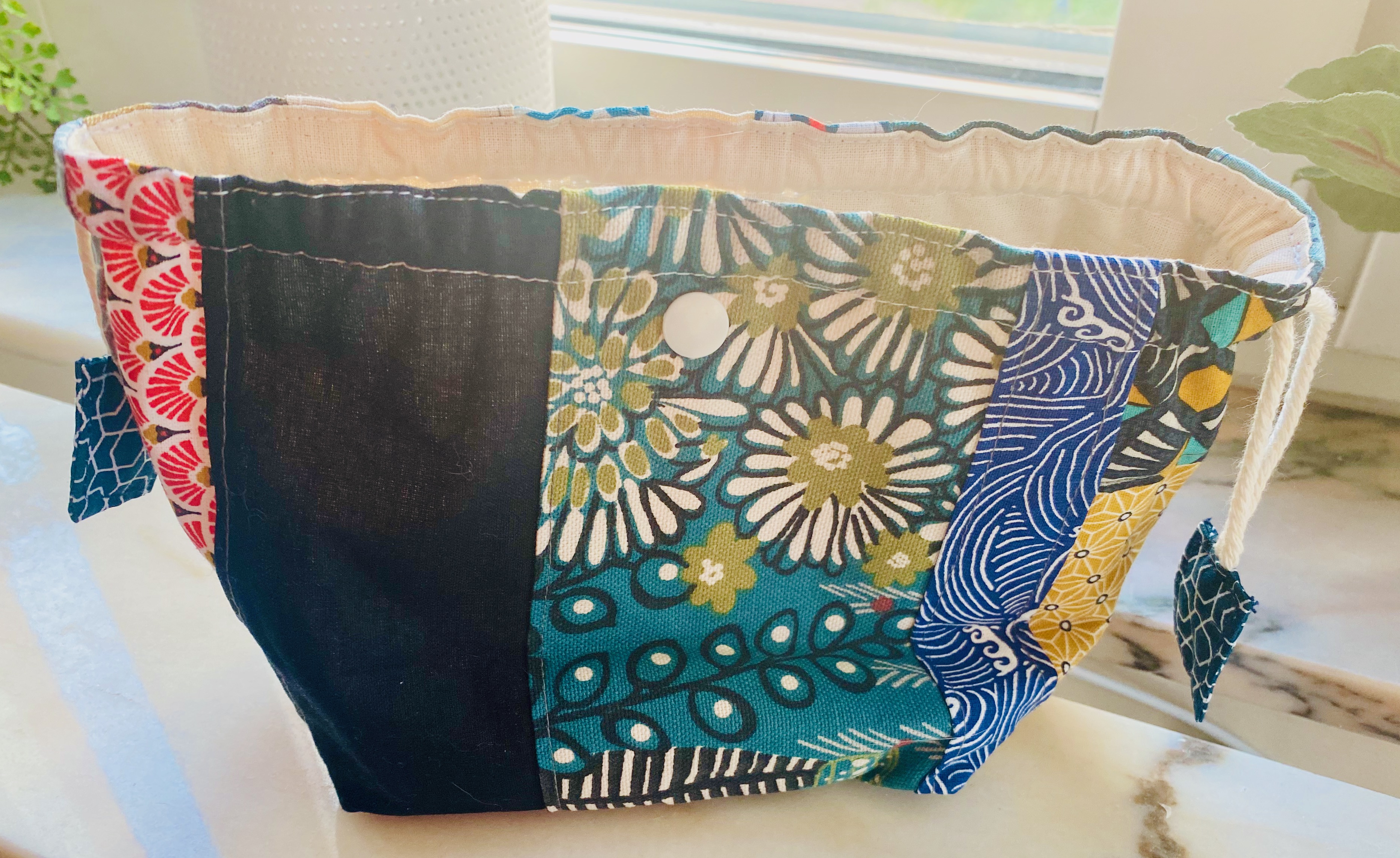 Patchwork planner pouch from YKMade