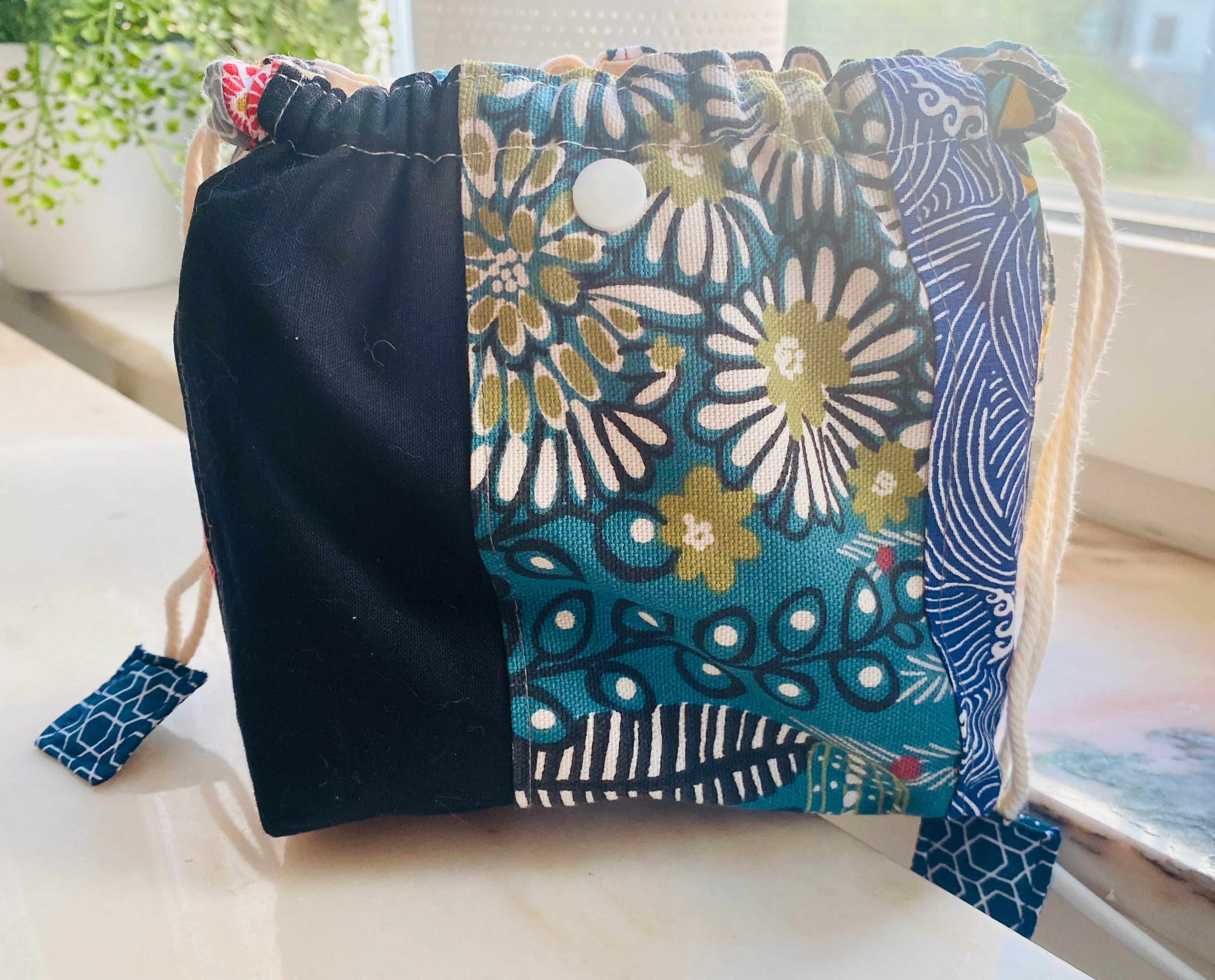 Patchwork planner pouch from YKMade