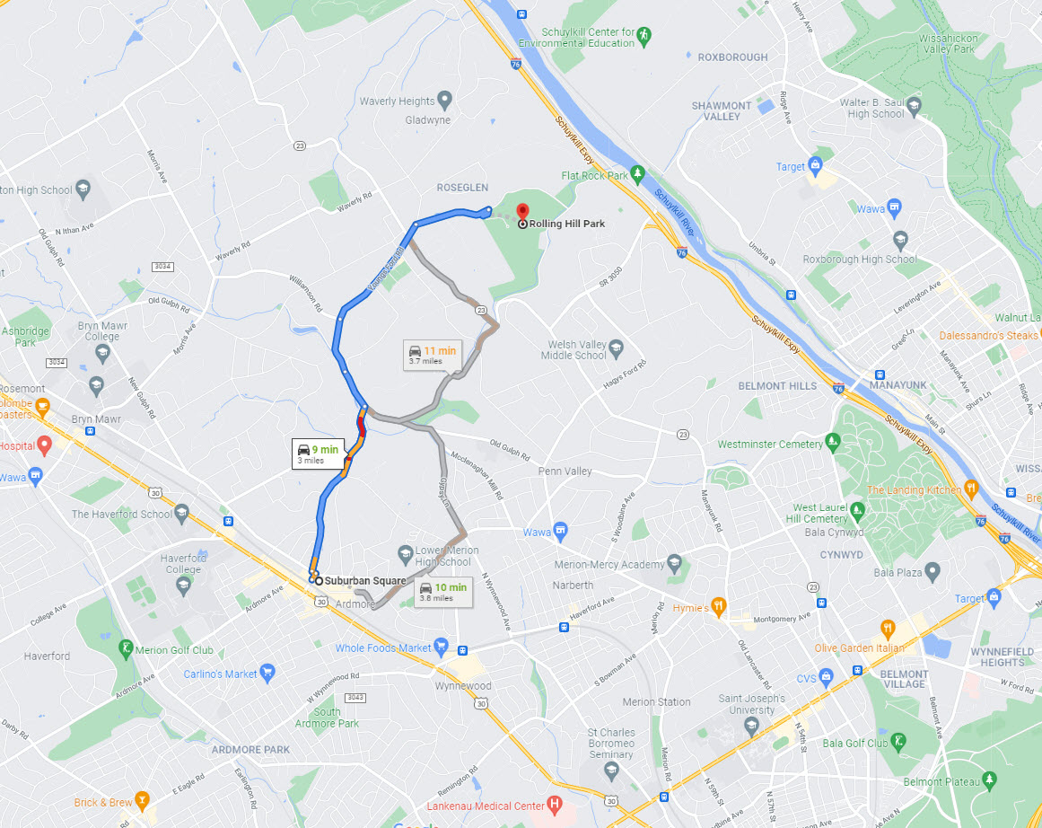 Rolling Hill Park In Gladwyne - Past Peak, But Still Beautiful - This ...