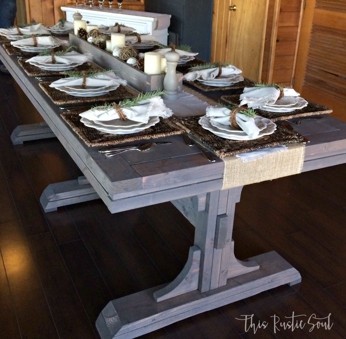 Farmhouse Table – This Rustic Soul