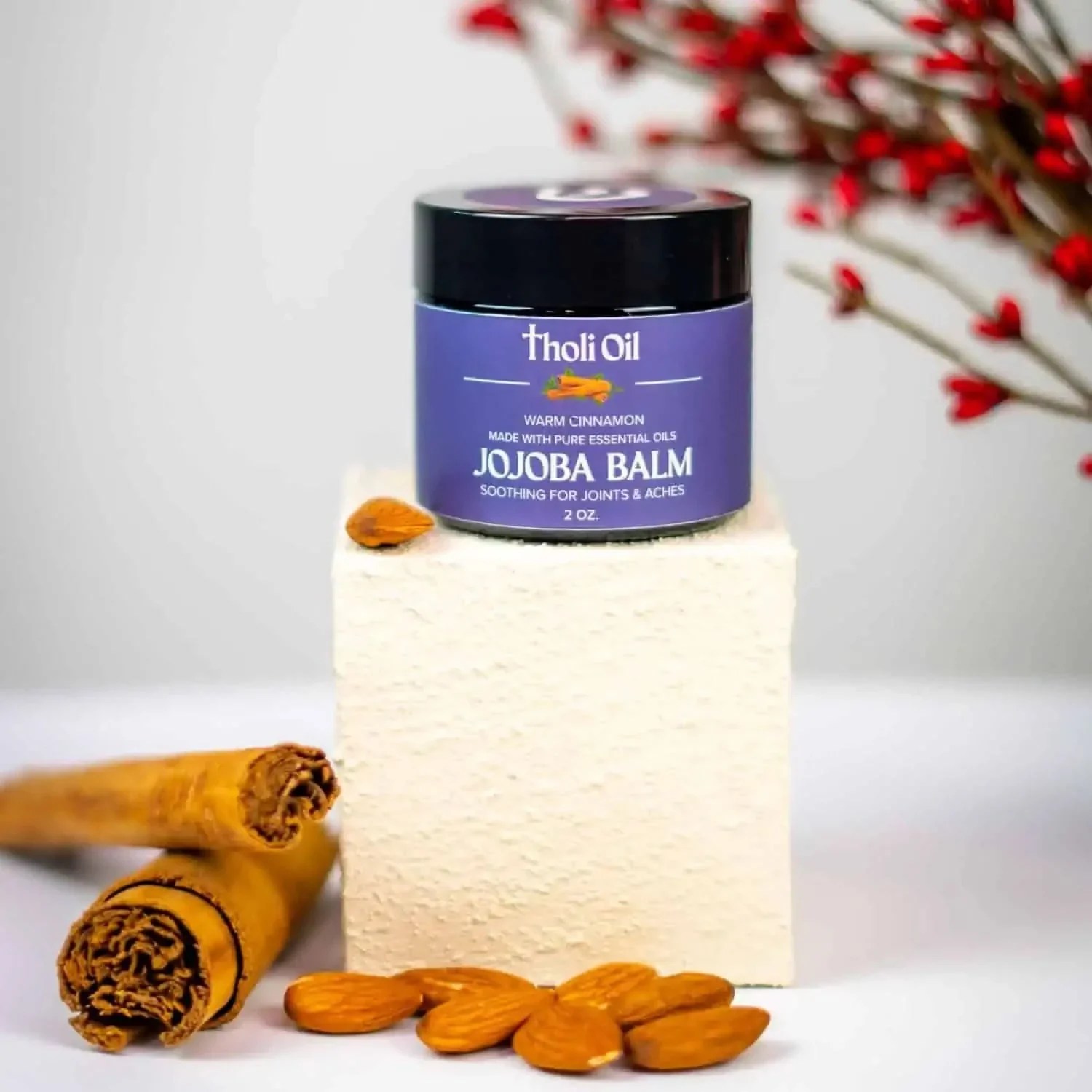 Tholi Jojoba Balm With Essential Oils For Skin Restoration And Soothing