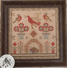 Red Bird Sampler by With Thy Needle & Thread – Threaded Needle
