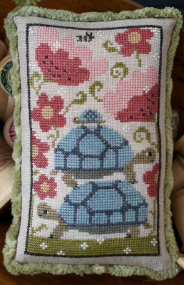 Tortoise Tower by Plum Street Samplers – Threaded Needle