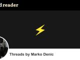 Marko Denic S Threads Thread Reader App