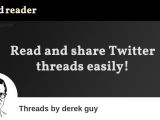 Derek Guy S Threads Thread Reader App