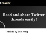 S Threads Thread Reader App