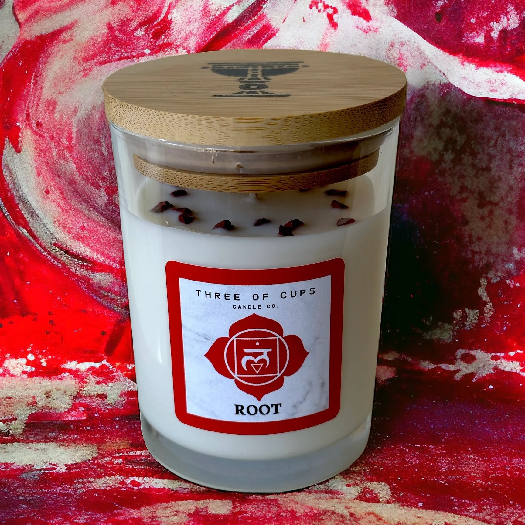 Root Chakra Three Of Cups Candle Co