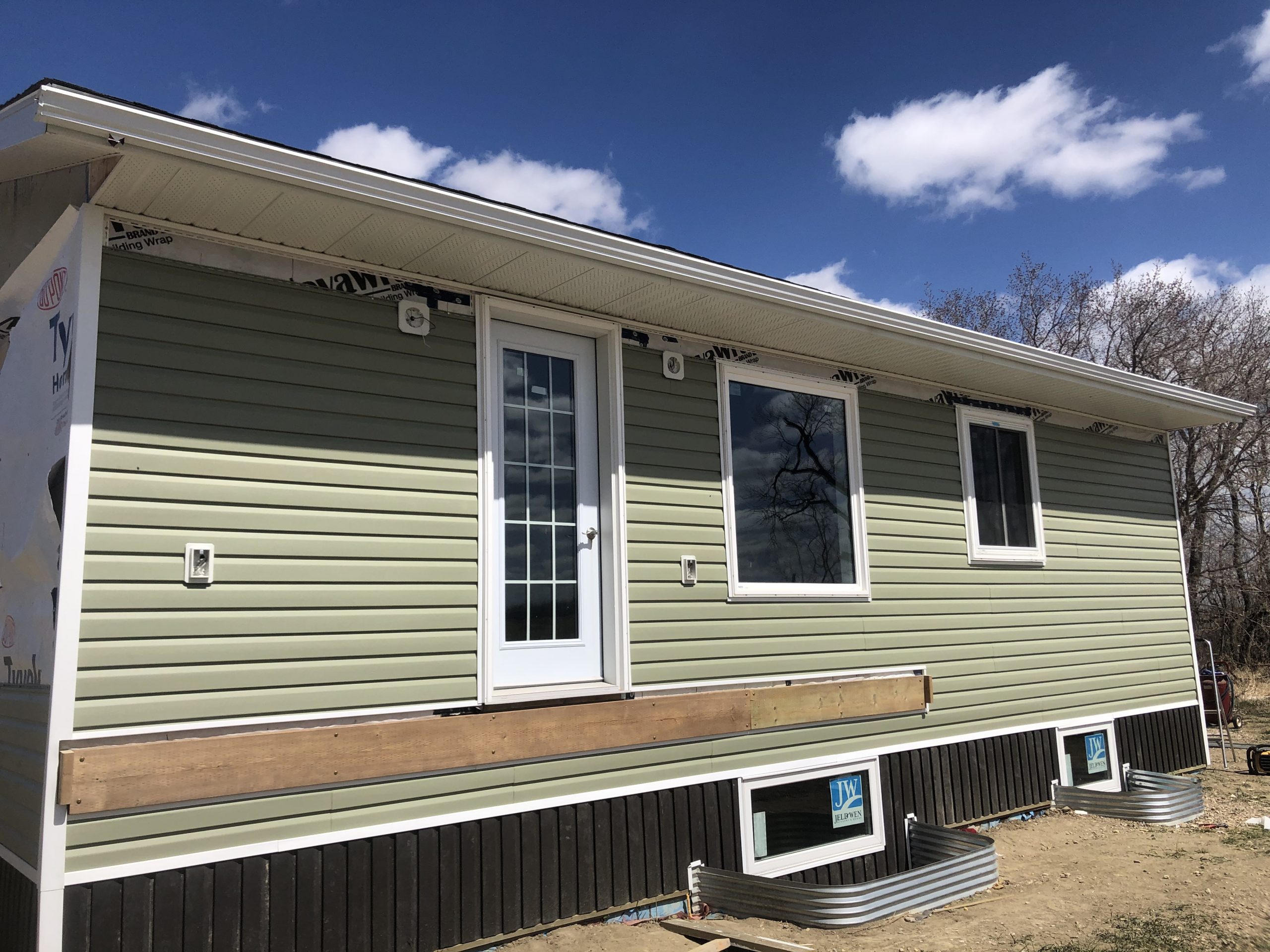 Here’s one in the Roblin area.. — Three Sons Eavestroughing