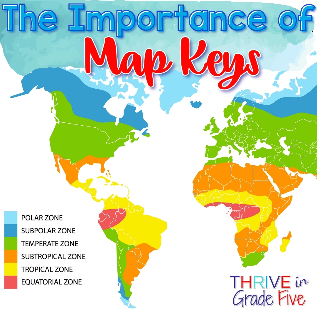 How to Teach Types of Maps - Upper Elementary - Thrive in Grade Five