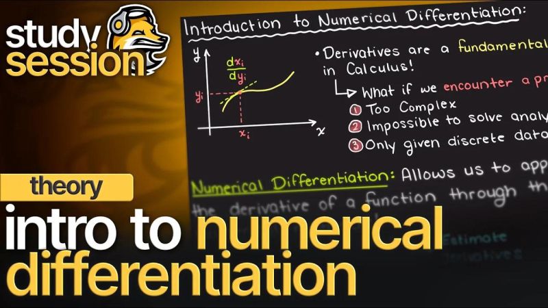Calculus And Analysis Numerical Differentiation Methods Mathematica - City Photo Collection - 4K Quality