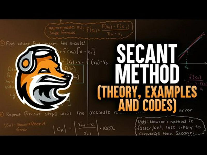 Secant Method Numerical Methods - Download Beautiful Nature Art | 4K