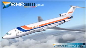 FS2004 VISTALINER BOEING 727-200 TEXTURE – VIASA YV-132C | venesim