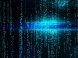 Abstract Binary Code Background Artificial Intelligence And Big Data