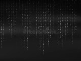 Abstract Binary Code Background Falling Streaming Binary Code