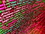 Abstract Source Code Background Modern Technology Background Screen