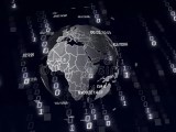 Animation Of Data Processing And Binary Coding Over Globe Stock Video