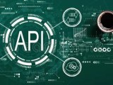 Api Application Programming Interface Concept With A Laptop Computer
