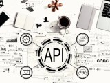 Api Application Programming Interface Concept With A Laptop Computer