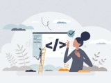 App Development And Application Programming Process Tiny Person Concept