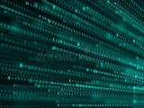 Binary Code Abstract Technology Background Big Data Coding Or Hacker