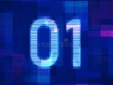 01 Binary Computer Code On The Screen Computer Technology Background