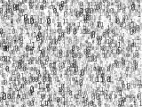 Digital Binary Data And Streaming Binary Code Background Matrix Stock