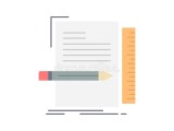 Code Coding File Programming Script Flat Color Icon Vector Stock