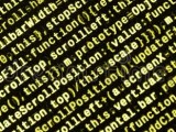 Computer Program Preview Programming Code Typing Stock Photo Image