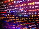 Computer Script Typing Work Programmer Typing New Lines Of Html Code