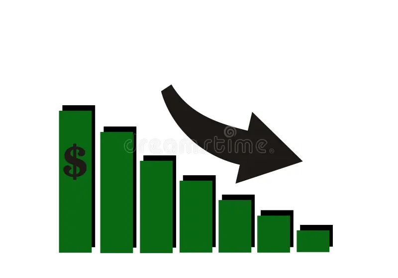 Decrease Stock Illustration Illustration Of Money Lower 8441537 - Download Ultra HD Abstract Texture | High Resolution